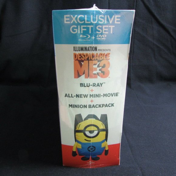 Illumination | Accessories | Minion Backpack Gift Set Despicable Me 3 ...